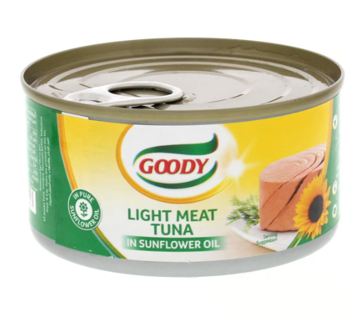 Goody Meat Tuna With Sunflower Oil 185 gm × 48 - Carton | My Website