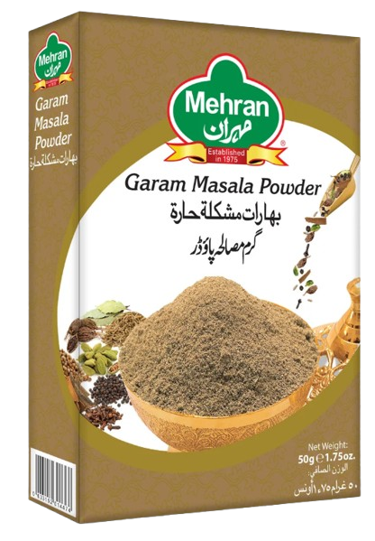 Mehran Spice Garam Masala Powder 100 gm × 48 - Carton | My Website