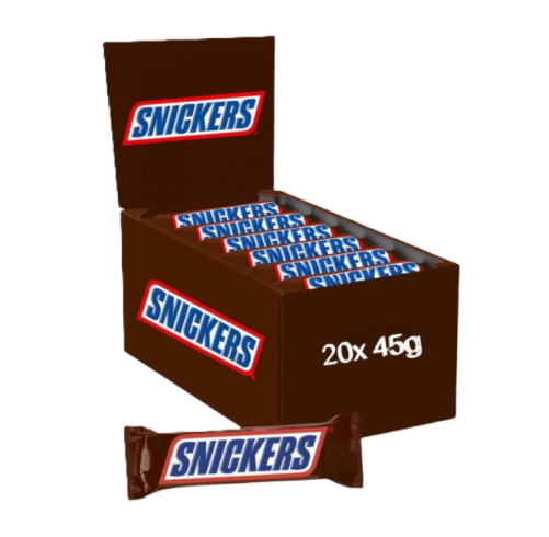 Snickers Chocolate 45 gm × 20 Pcs × 12 - Carton | My Website